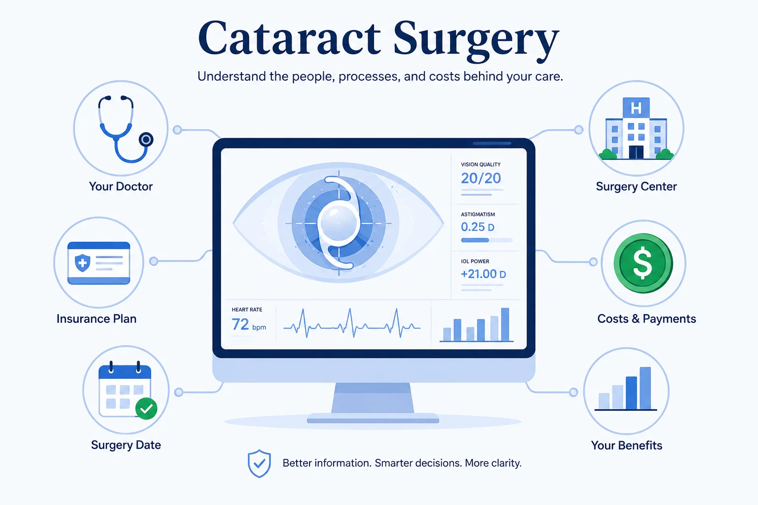Cataract Surgery Cost in Maine (2026): $577–$2,207